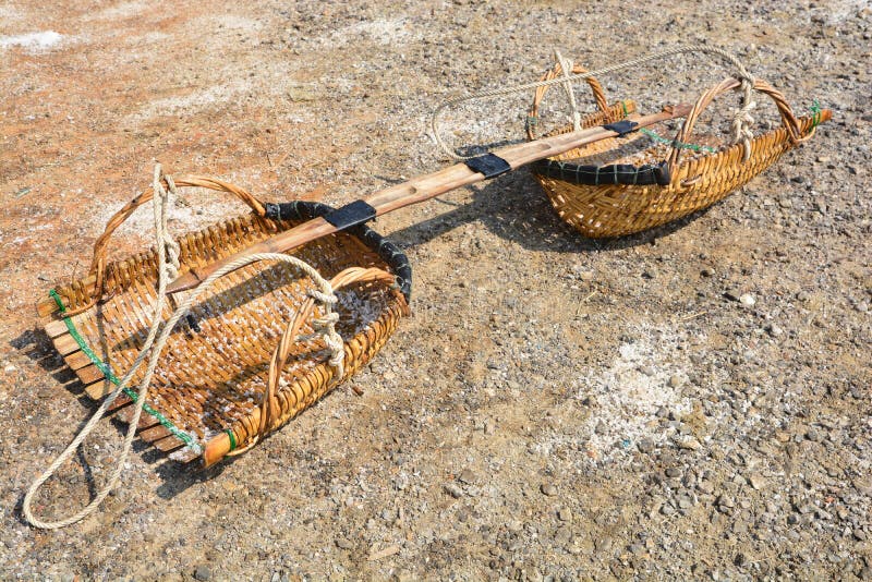 Clam-shell shaped basket stock image. Image of bamboo - 72570045