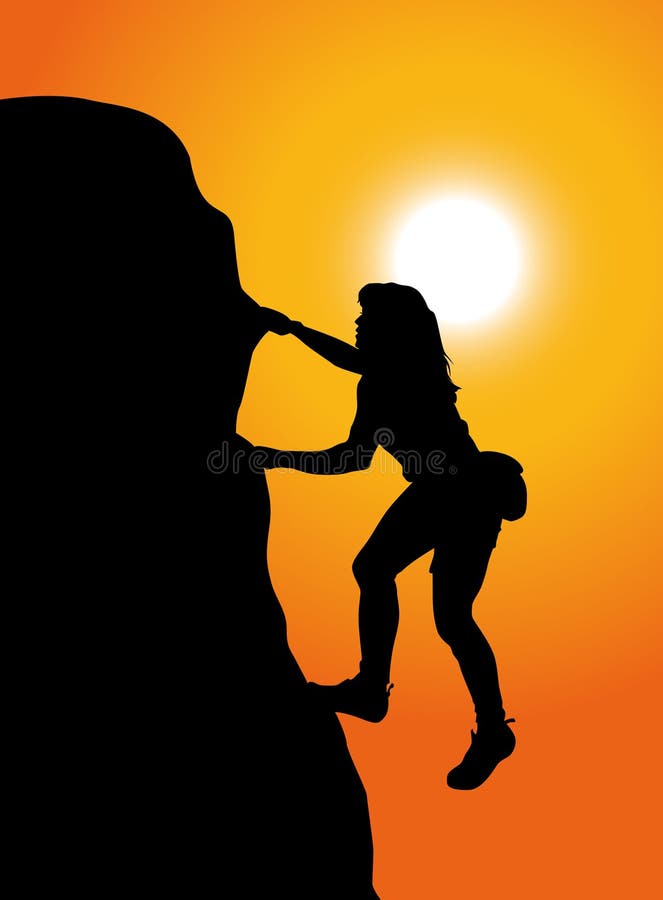 King of the Mountain stock vector. Illustration of outdoor - 1660166