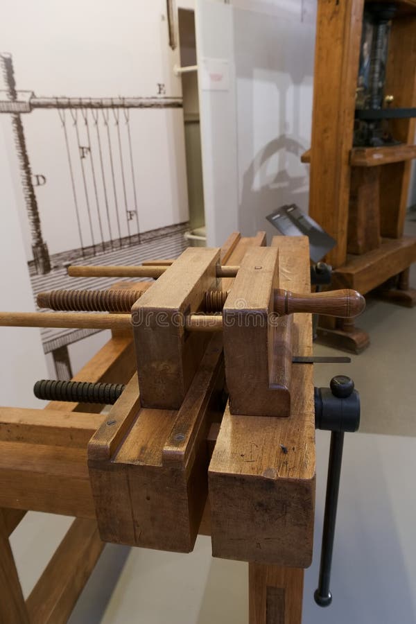 Clamp, Bookbinding, Book, Binding, Wood, Technique, Technology Stock ...