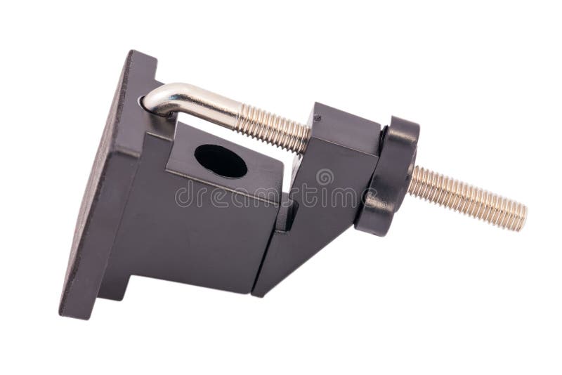 Clamp for Fastening the Table Lamp. Stock Photo - Image of metal ...