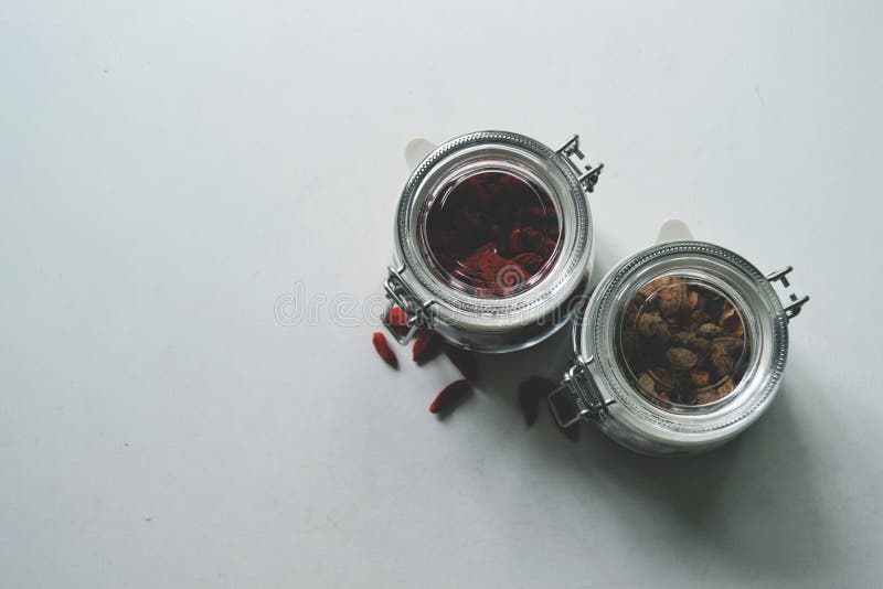 Clamp Glass Jar with Grains Stock Image - Image of lifestyle, healthy ...