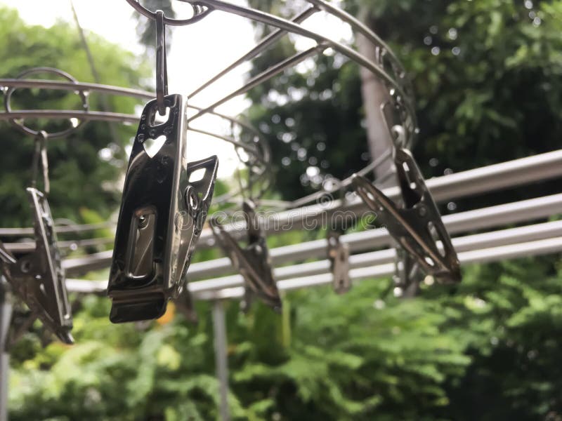 Clamp stock photo. Image of drop, colorful, rain, bright - 95129130