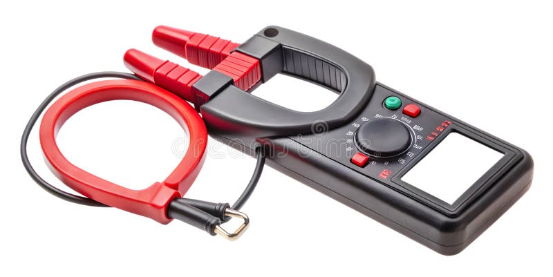 Clamp Meter for Measuring Current without Breaking the Circuit Stock ...