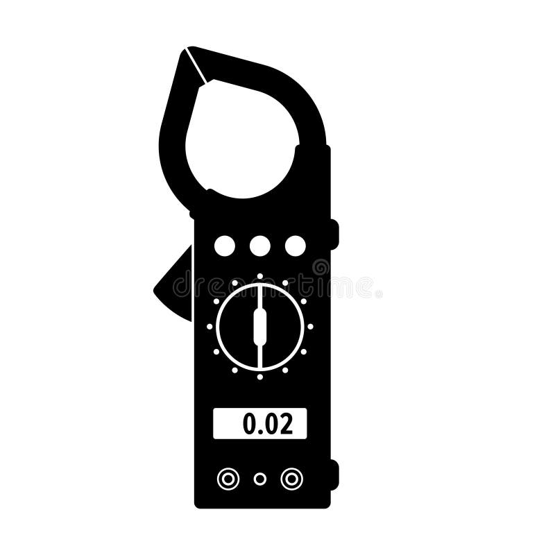 Digital Clamp Meter Stock Illustrations – 28 Digital Clamp Meter Stock ...