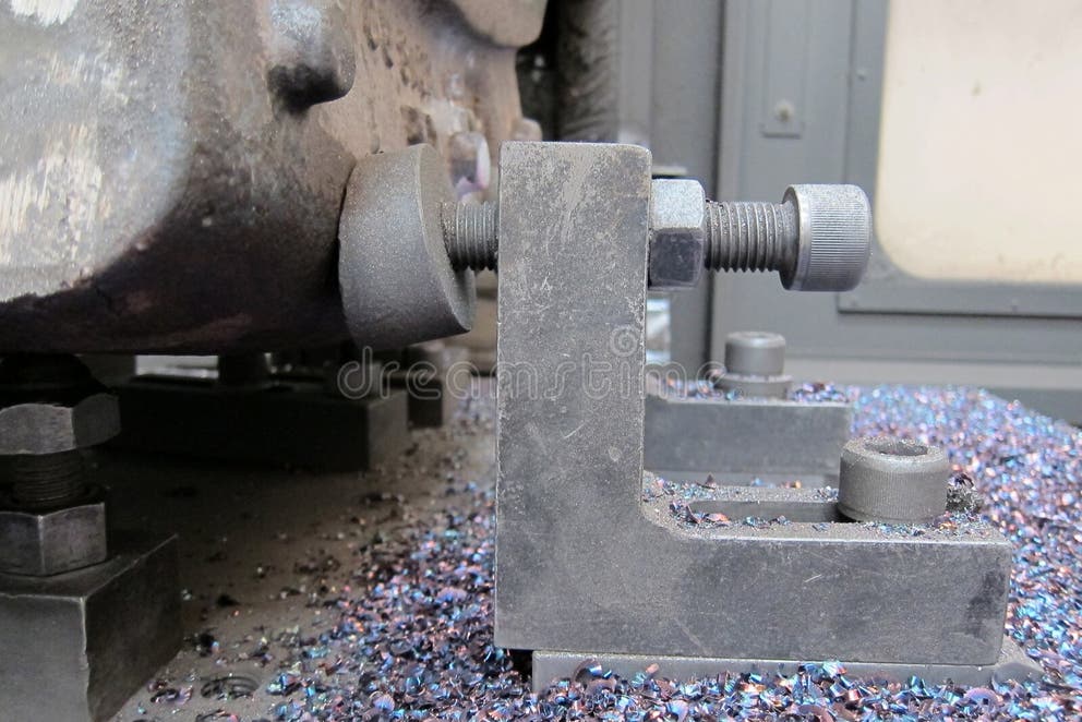 Clamp stopper stock photo. Image of industry, handle - 55325038