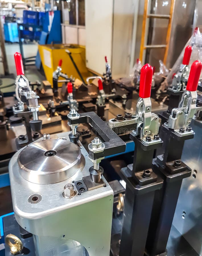 Clamp tool for industry stock image. Image of iron, work - 119033269