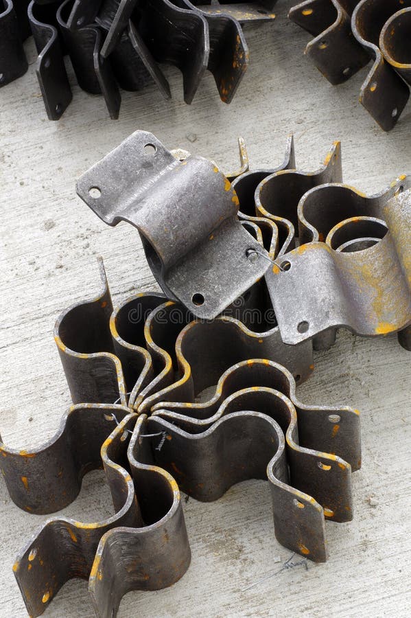 Clamp tube stock image. Image of iron, construction, shiny - 78197539