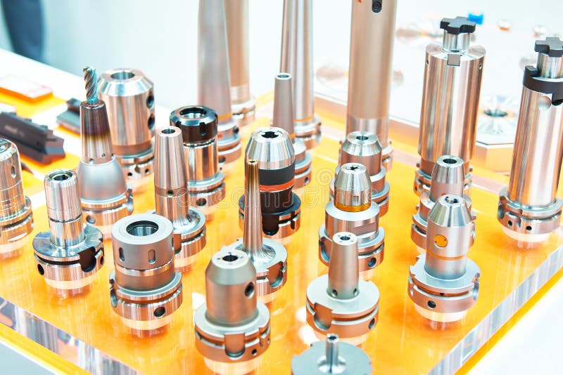 Set Chucks Milling Machines on the Bench Lathe Milling Machine Stock ...