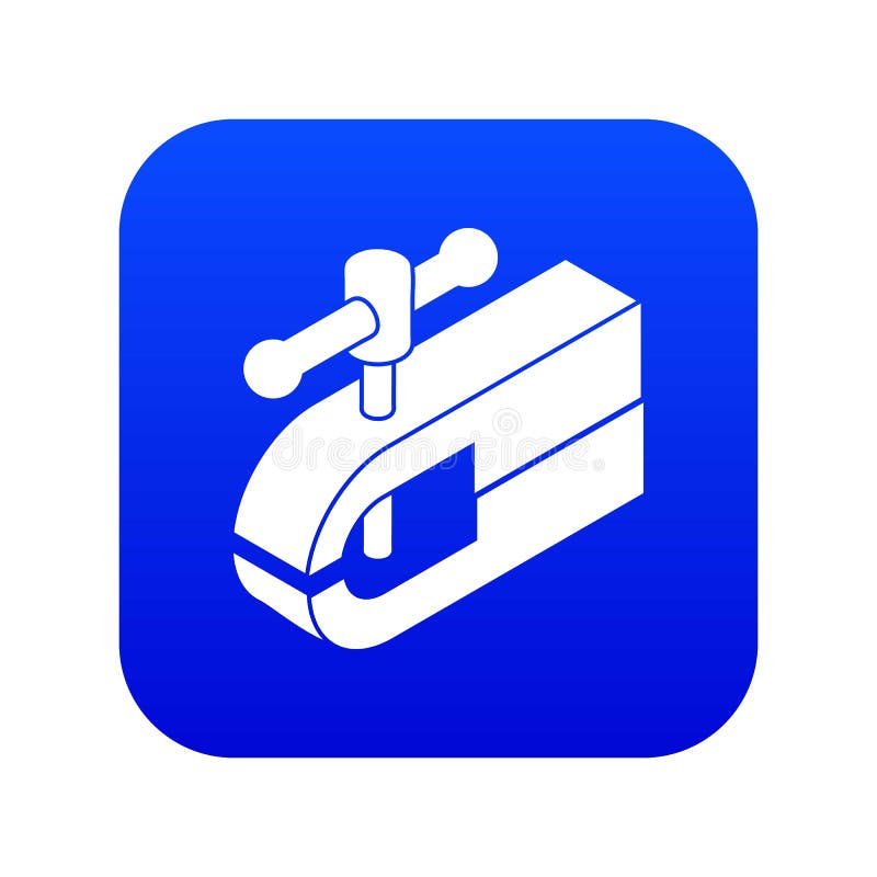 Clamping Machine Icons Set 9 Vector Stock Vector - Illustration of ...