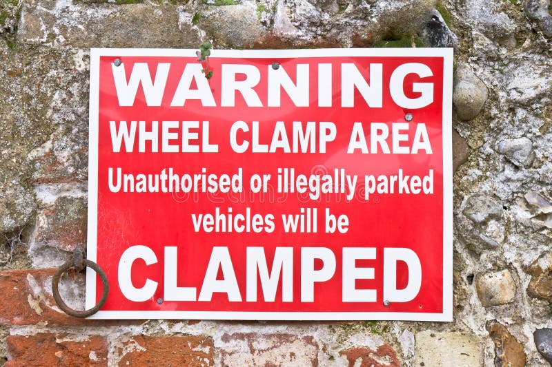 Wheel clamp symbol stock image. Image of artwork, design - 25843669