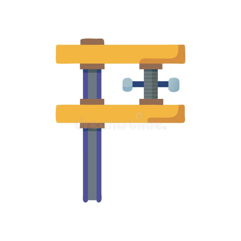 Clamping Symbol for Scaffold Applications Stock Illustration ...