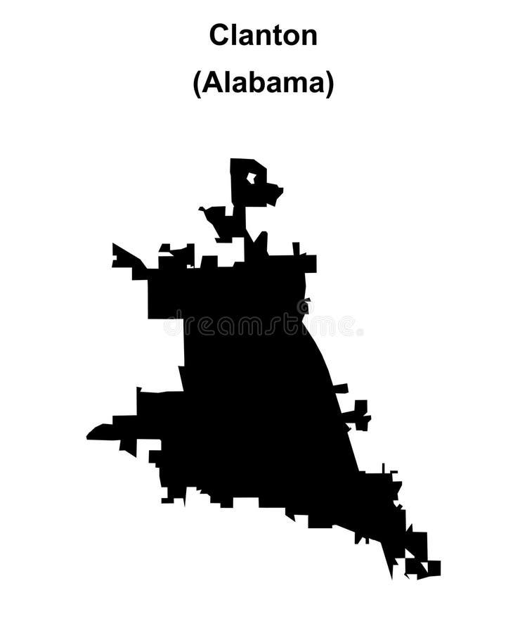 Clanton Outline Stock Illustrations – 7 Clanton Outline Stock ...