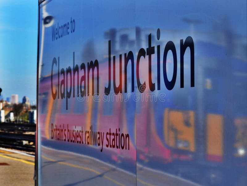 Clapham Junction stock image. Image of clapham, britain - 51203797