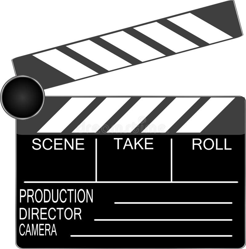 Diy Directors Clapboard Clipart