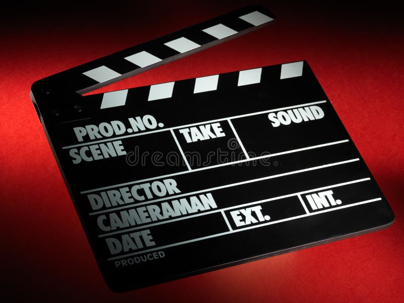 Clapper board stock photo. Image of movie, industry, motion - 35264728