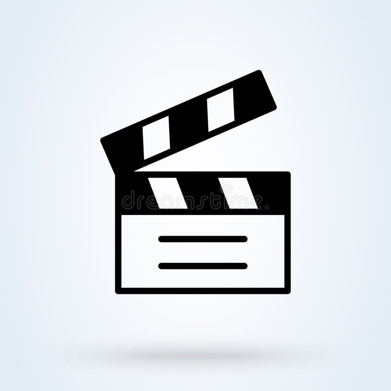 Logo Clapperboard Stock Illustrations – 1,533 Logo Clapperboard Stock ...