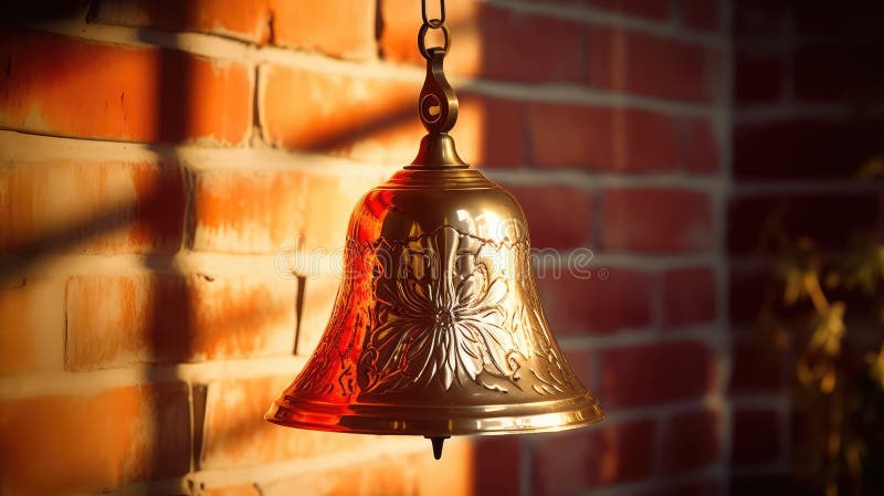 Clapper fire bell stock illustration. Illustration of bell - 360942207