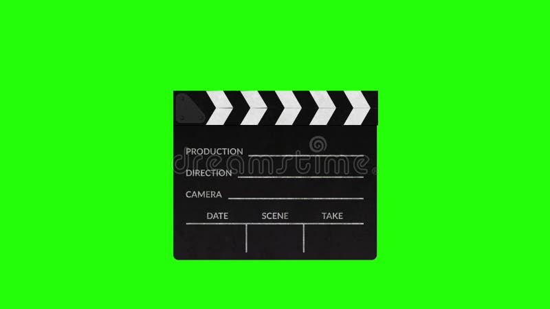 Take One Clapperboard stock video. Video of hollywood - 218500057