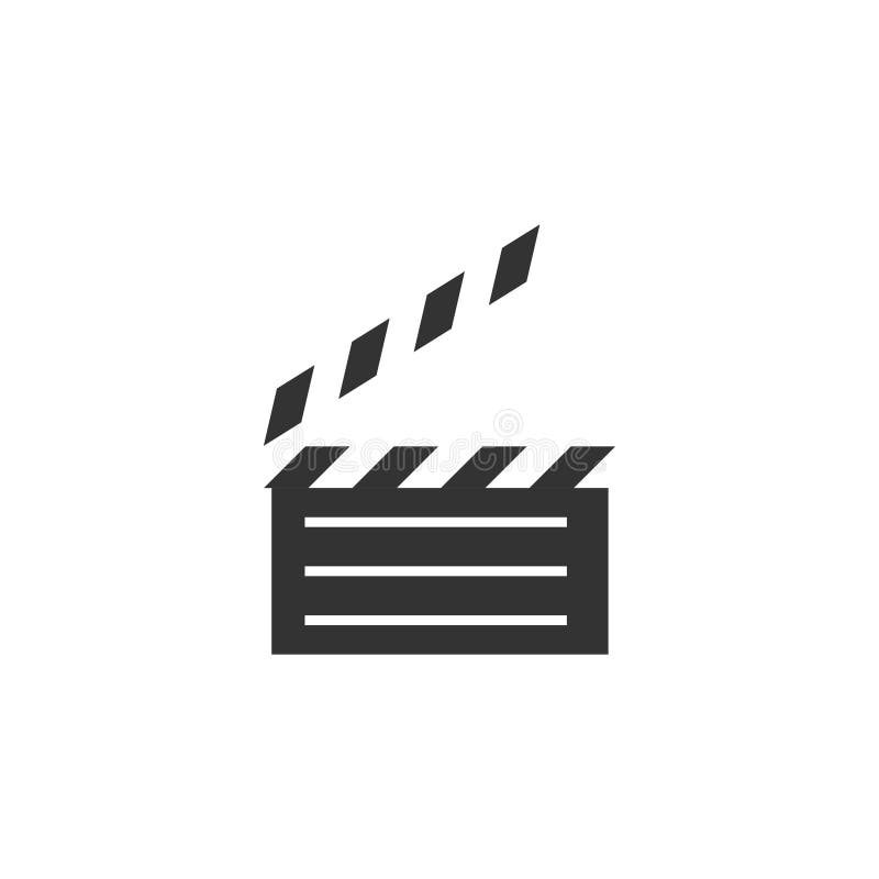 Clapperboard Logo Design. Art Design Camera Lens for Design and ...