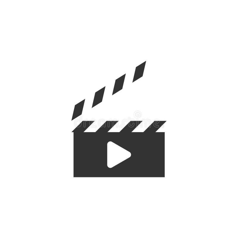 Clapperboard Logo Design. Art Design Camera Lens for Design and ...