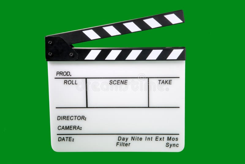 Clapperboard stock photo. Image of production, movie - 55006296