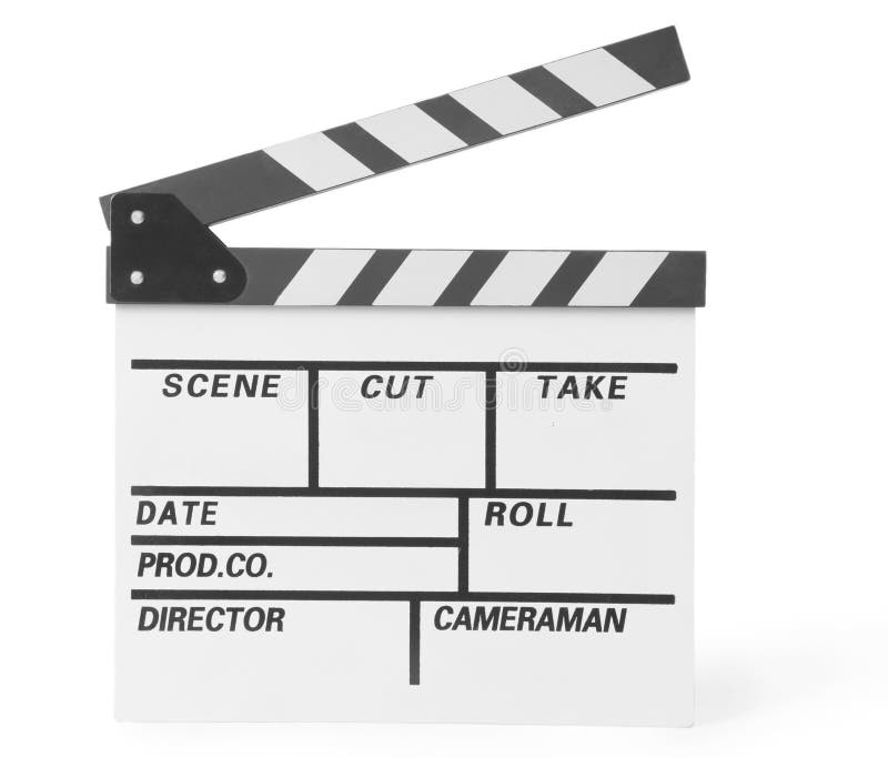 Clapperboard stock image. Image of element, entertainment - 35386751