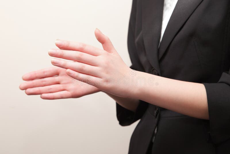 Clapping stock photo. Image of modern, people, person - 14636726