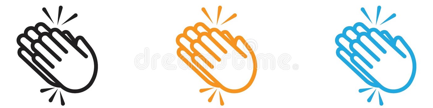 Emoticon Clapping Stock Illustrations – 158 Emoticon Clapping Stock ...