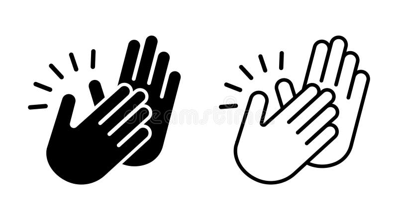 Clapping Hands Stock Illustrations – 5,314 Clapping Hands Stock ...