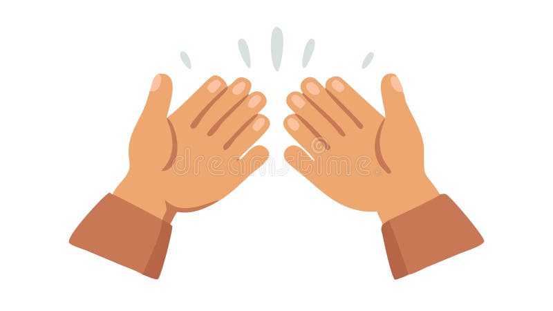 Clapping Hands Appreciation Icon, Applause Congratulations Support ...