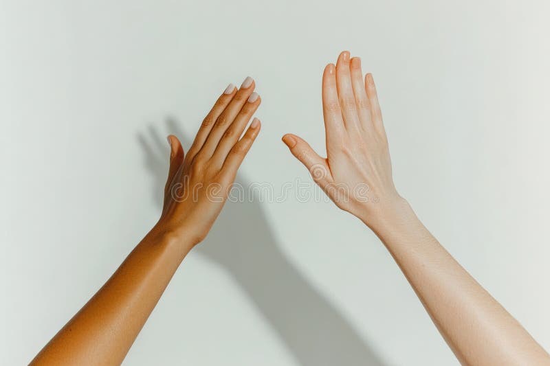 Clapping Hands Create a Rhythm of Joy in a Minimalistic Celebration ...
