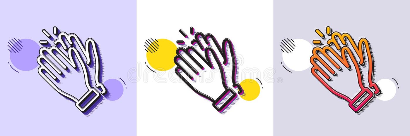 Clapping Hands Stock Illustrations – 5,062 Clapping Hands Stock ...
