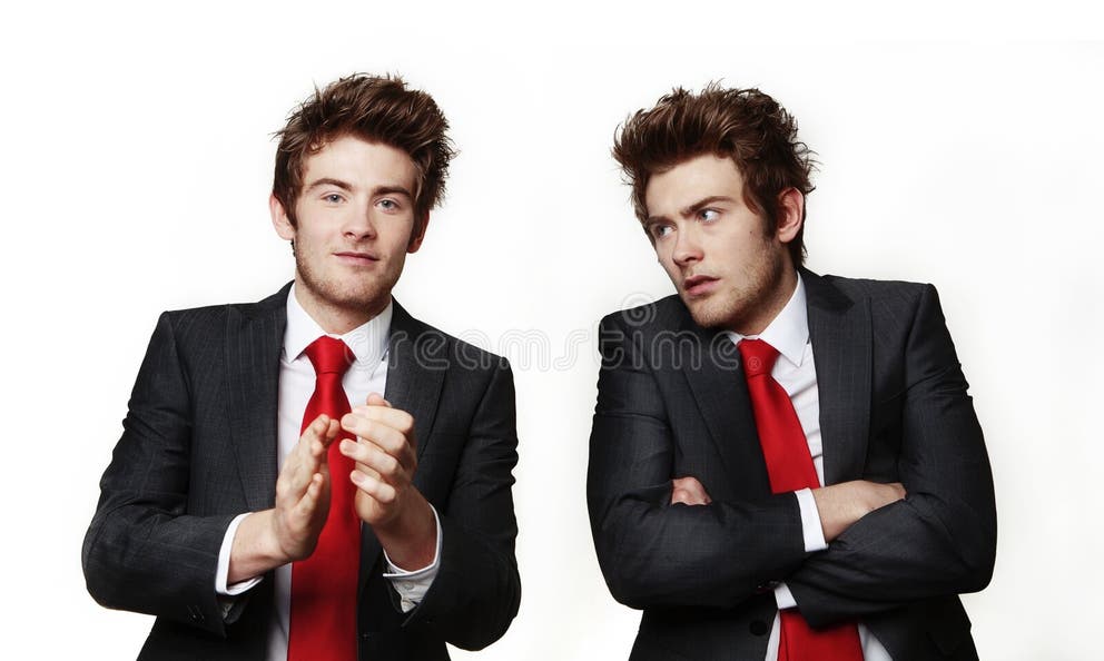 Clapping and not pleased stock photo. Image of isolated - 23964628