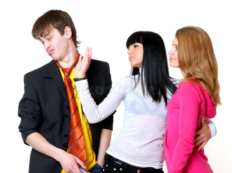 Claque photo stock. Image du rose, femme, femelle, amusement - 4963502