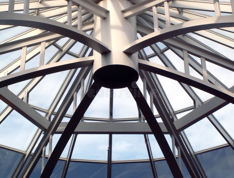 Claraboia Em Um Teto Abobadado Foto de Stock - Imagem de abertura ...