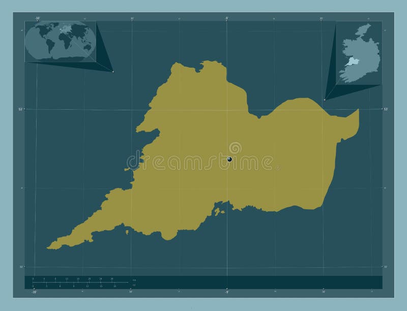 Clare, Ireland. Solid. Capital Stock Illustration - Illustration of ...