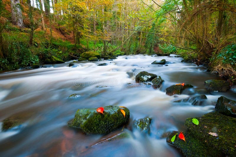 Clare River stock photo. Image of ireland, water, rock - 11944196