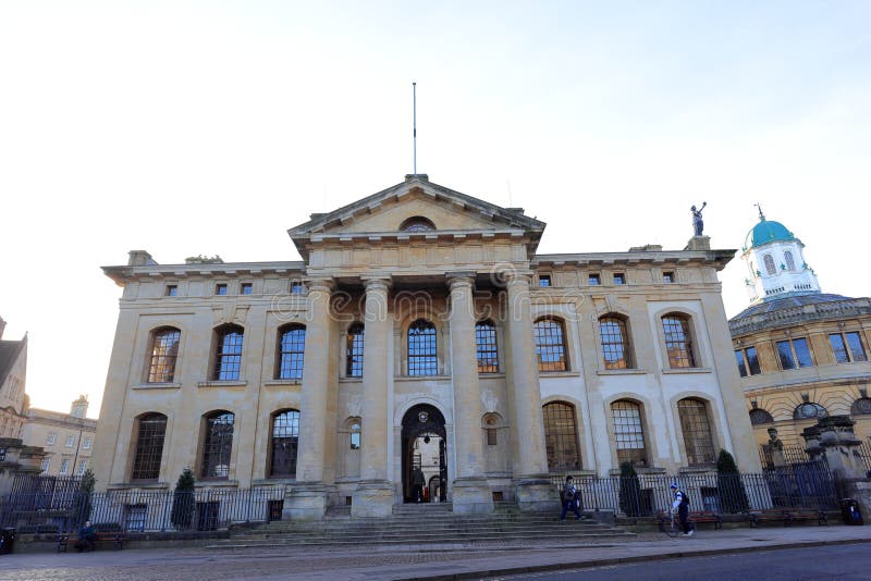 Clarendon Building Rectangular Neo Classical Design Oxford University ...