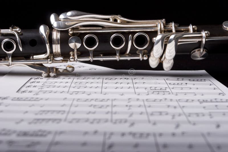 Clarinet stock image. Image of entertainment, keys, clarinet - 84199