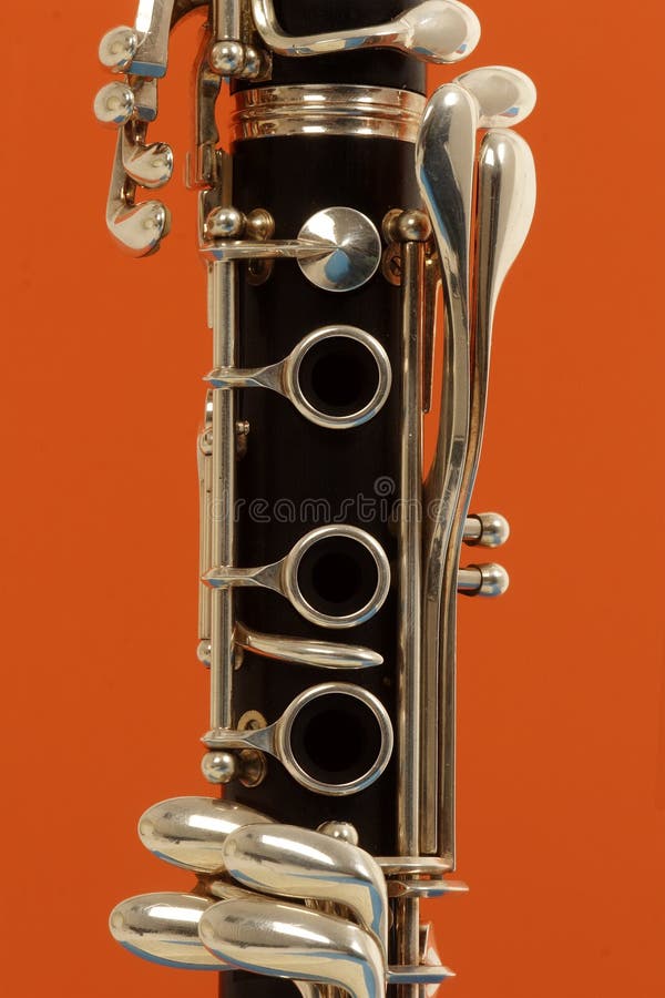 Clarinet stock image. Image of frequency, metal, detail - 1584365