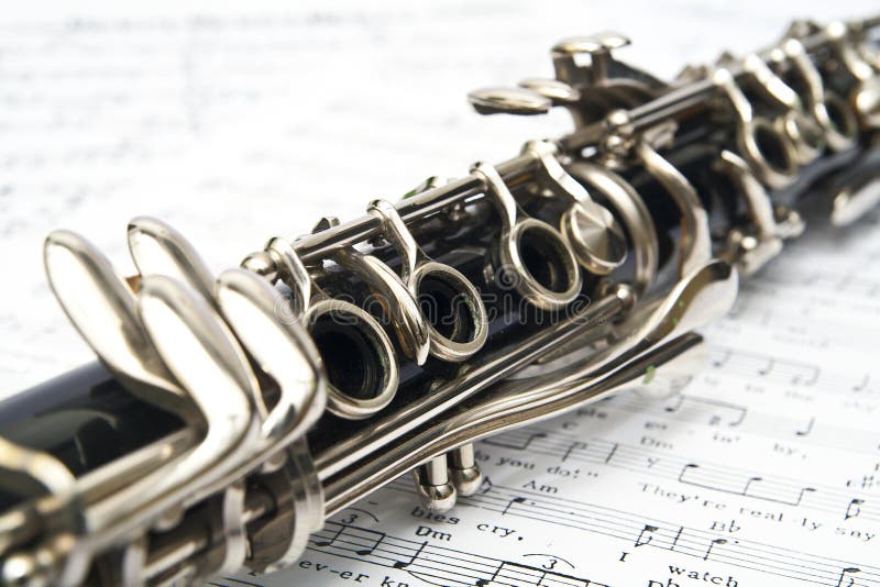 Clarinet Keys stock image. Image of scale, instrument, complex - 57081