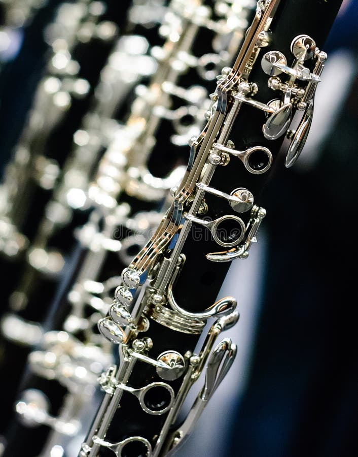 Clarinet Keys stock image. Image of scale, instrument, complex - 57081