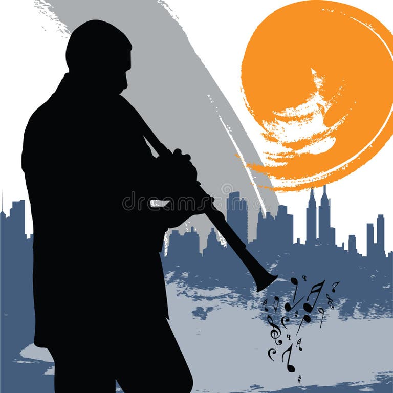 Clarinet Player Stock Illustrations – 1,038 Clarinet Player Stock ...