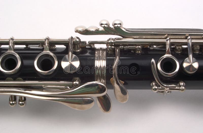 Clarinet Section stock photo. Image of connection, keys - 18270