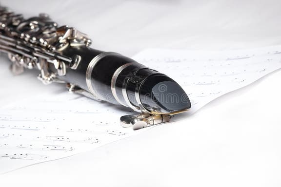 Clarinet on a White Background Stock Image - Image of jazz, blow: 333530561