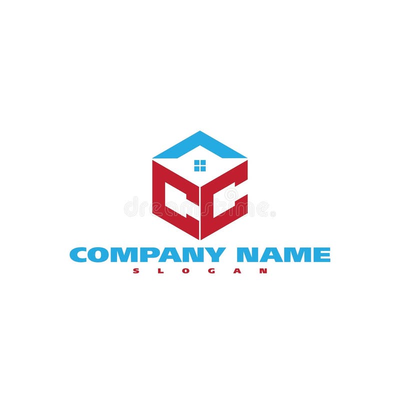 Letter CC Home Logo Set. Suitable for Any Business Related To House ...
