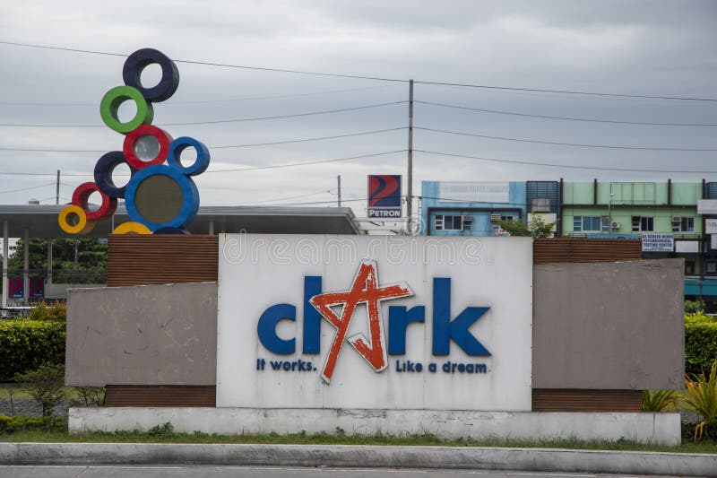 Clark Signage on the Road Side Editorial Photography - Image of scenic ...