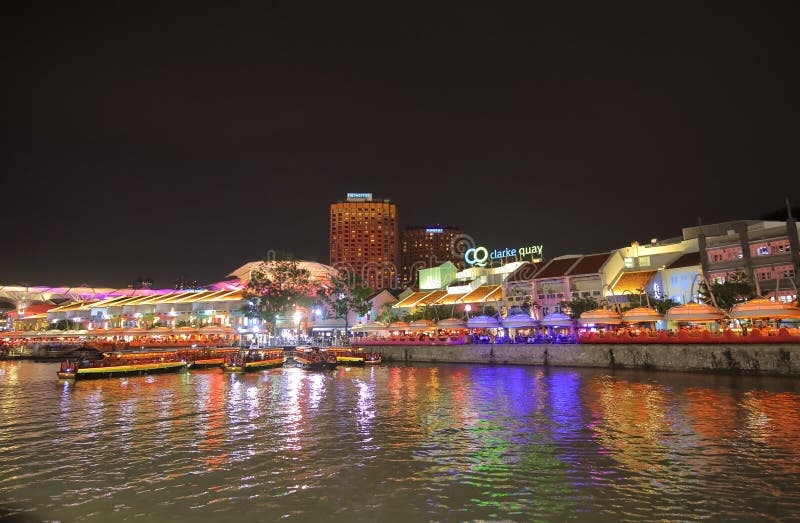 Clarke Quay Central Shopping Mall Singapore Editorial Stock Photo ...