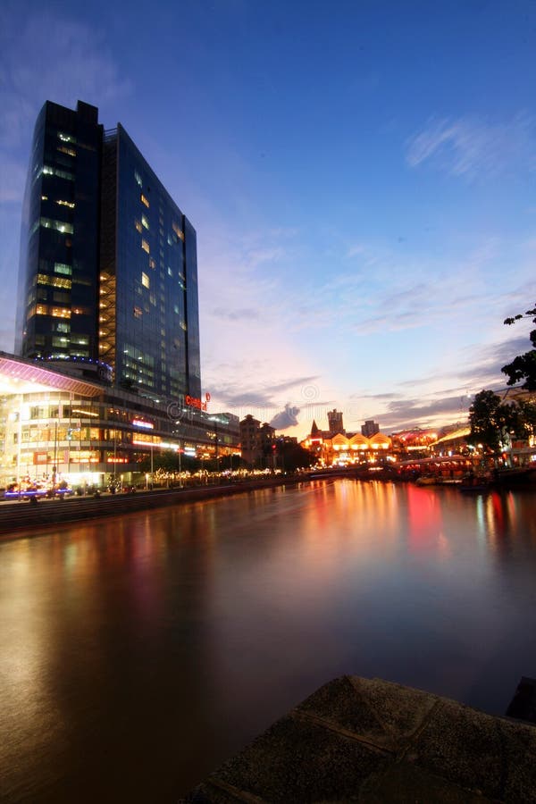 Clarke Quay Singapore editorial image. Image of quay - 70079790