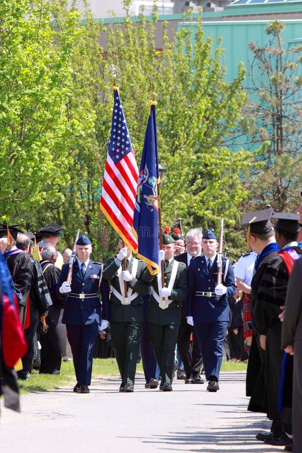 Clarkson University 2012 Graduation Ceremony Editorial Stock Image ...